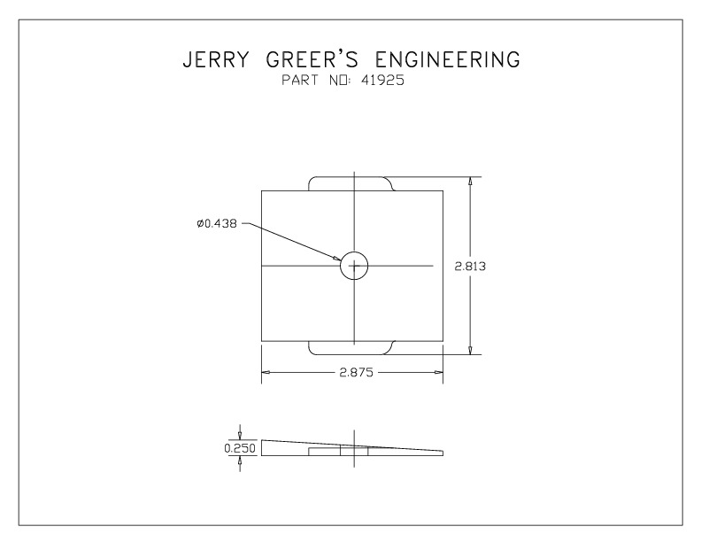 LEAF SPRING WEDGE