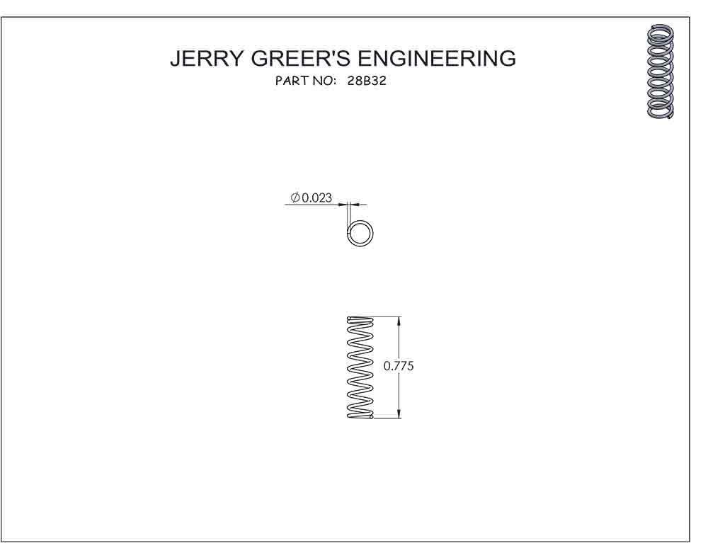 PLUNGER SPRING